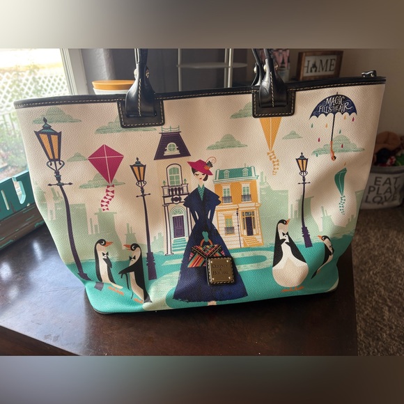 Dooney & Bourke | Bags | Dooney Bourke Disney Mary Poppins Returns Tote ...
